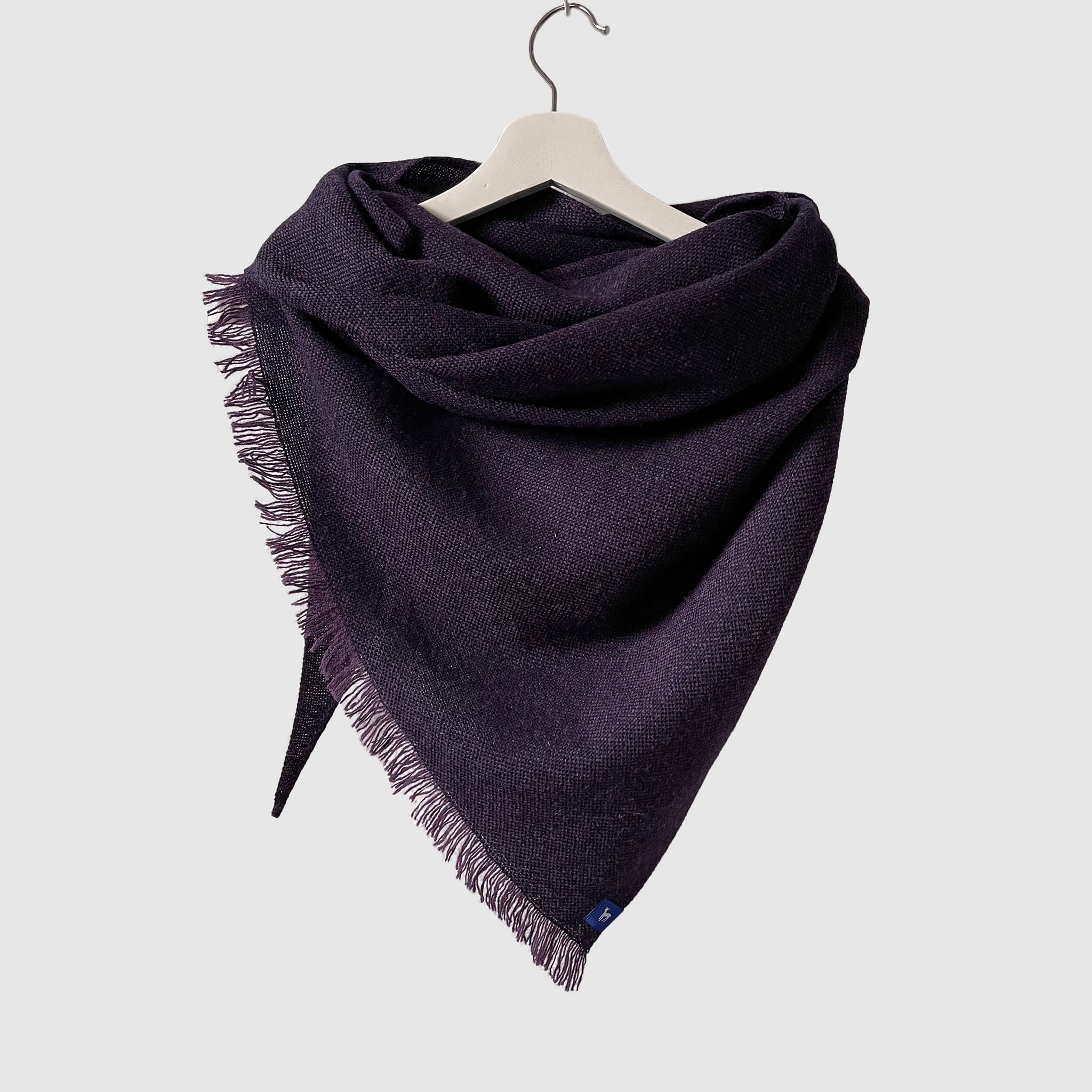 Large Silky Plain Weave Triangle Scarves – Fiadh Woven